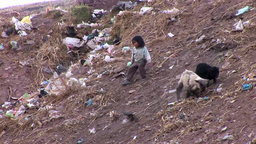 Cusco, Peru, South America. October 2007 Video Footage Of Poor Children ...