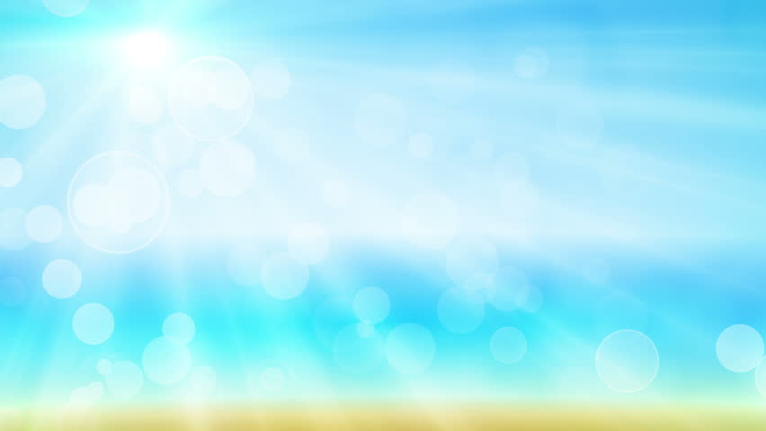 Stock video of beach, blue sea and sky with | 1007869042 | Shutterstock