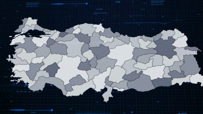 Turkey Network Map stock-videoer (100 % royaltyfri) 1009520042 ...