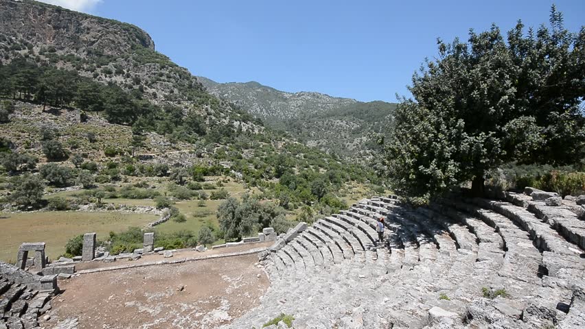 Pinara Ancient City Stock Footage Video (100% Royalty-free) 10100222 ...