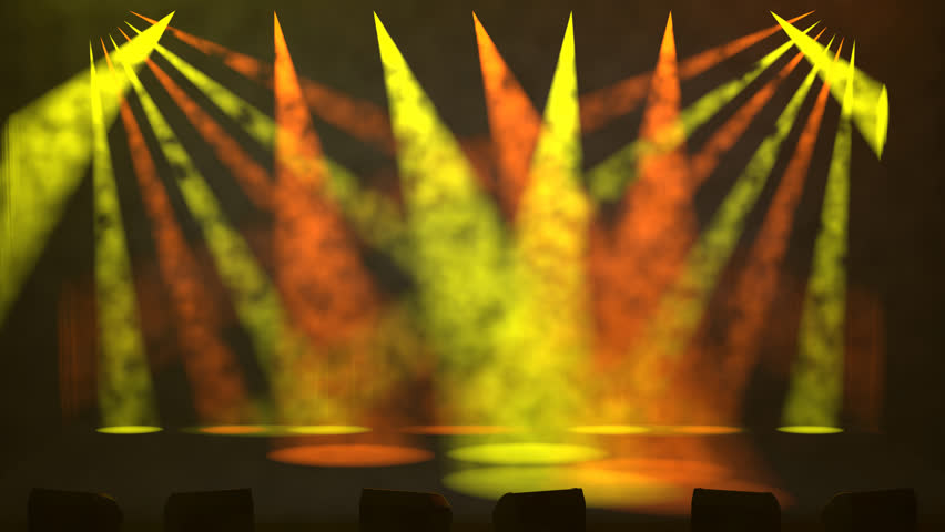 green-light-stage-at-a-concert-venue image - Free stock photo - Public ...