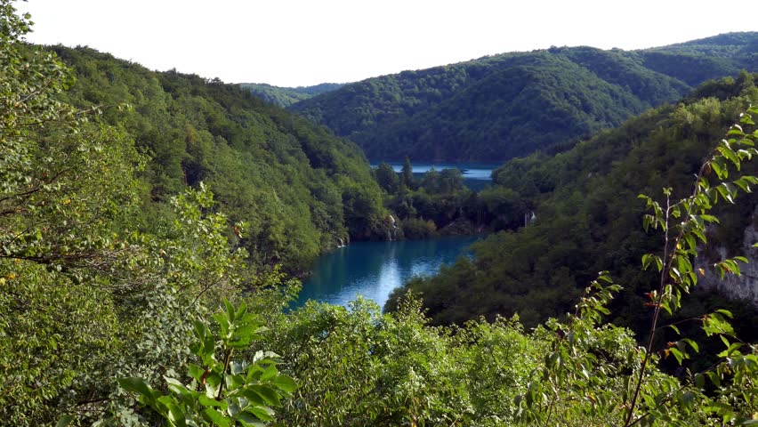 Small Water Cascades in Plitvice Lake National Park, Croatia image ...
