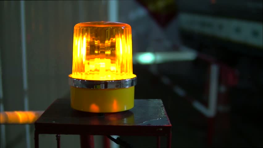 Close-up of a Yellow Siren, Stock Footage Video (100% Royalty-free ...