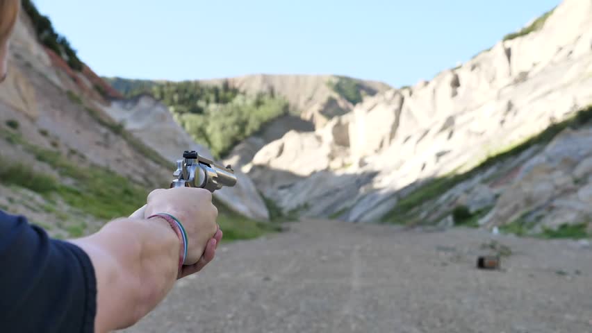Man shooting revolver gun image - Free stock photo - Public Domain ...