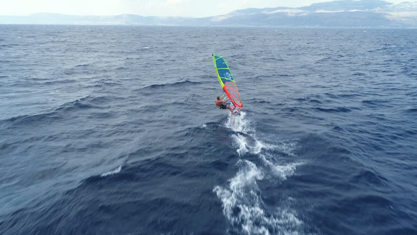 Windsurfing on the sea image - Free stock photo - Public Domain photo ...