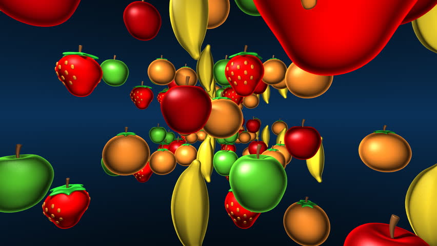 Flying Fruits Stock Footage Video 101884 | Shutterstock