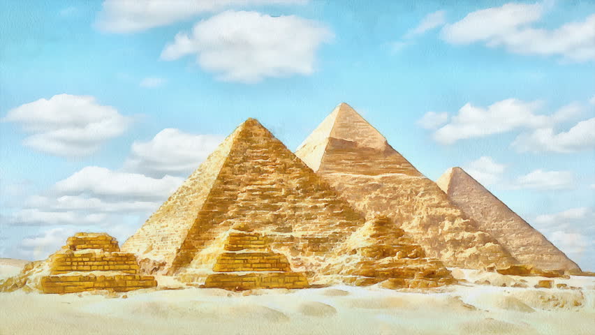 Sun over the desert landscape in Egypt image - Free stock photo ...