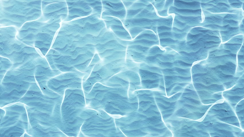 Static Shot Of Refraction Effect Sunlight In Swimming Pool Water. Stock ...