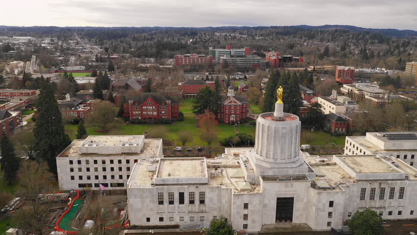 Oregon State Capital in Salem, Oregon image - Free stock photo - Public ...