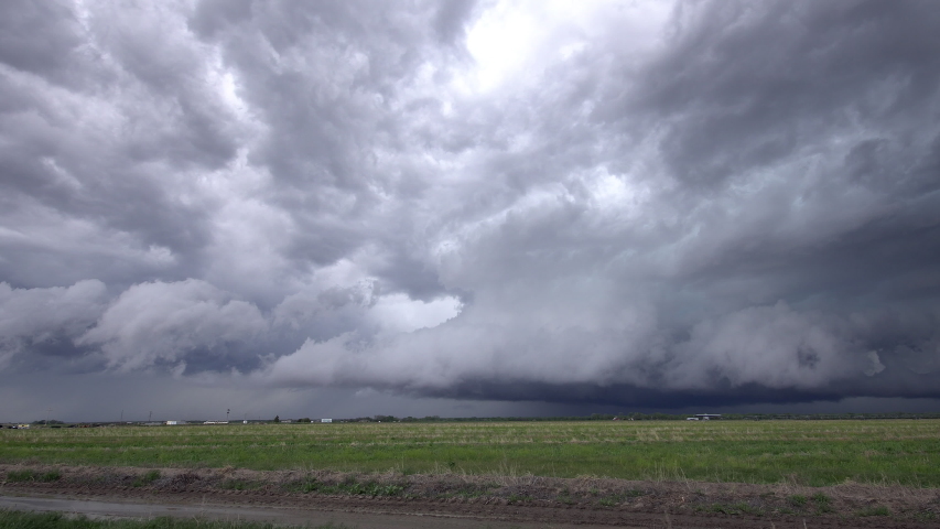 Heavy Clouds over the roads and landscape image - Free stock photo ...