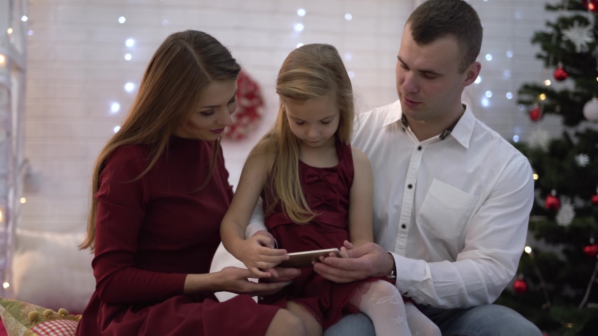 There is a Well-dressed Family Stock Footage Video (100% Royalty-free ...