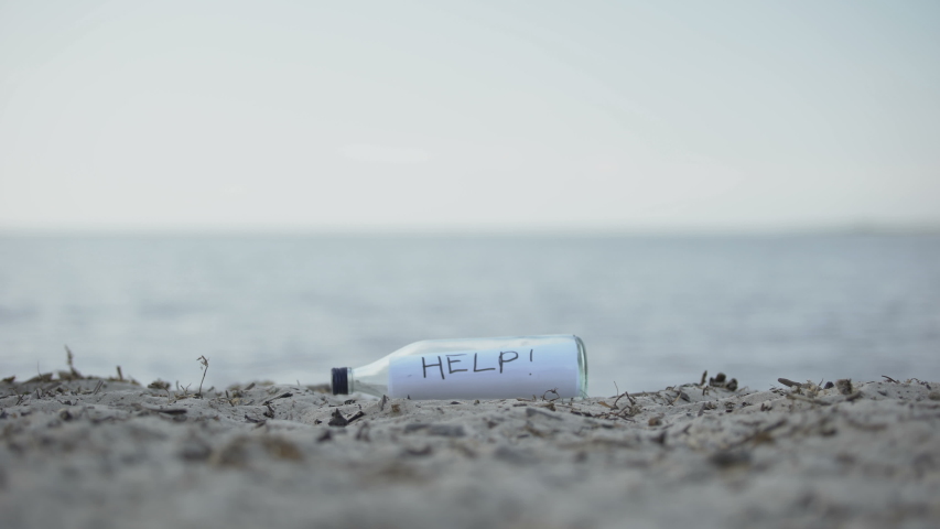 Help Message in a bottle image - Free stock photo - Public Domain photo ...