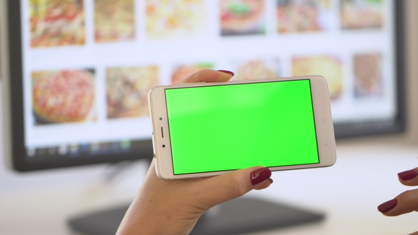 Business Woman Using Smartphone Viewing Stock Footage Video (100% ...