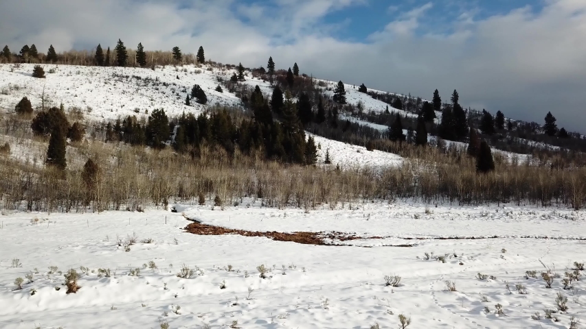 Winter with snow on the ground landscape image - Free stock photo ...