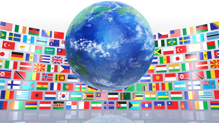 Flag. Earth. World. Stock Footage Video 475060 | Shutterstock