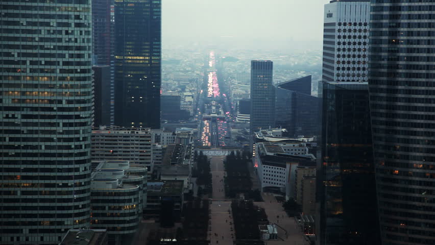 Historical Axis (axe Historique), Passing From Center Paris To West ...