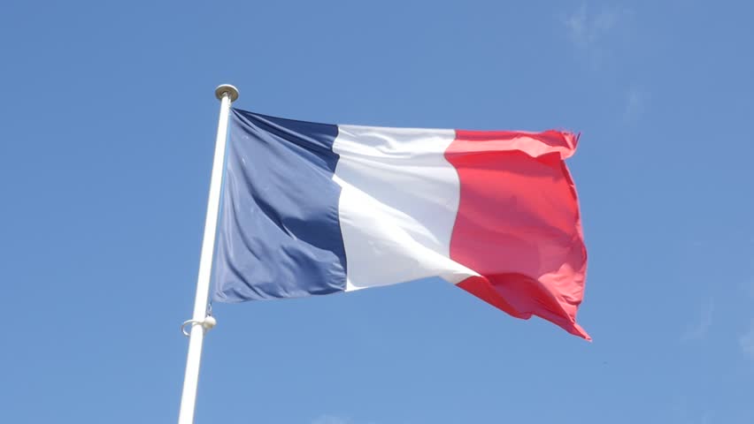 French Close Up Waving Flag - HD Loop Stock Footage Video 914269 ...