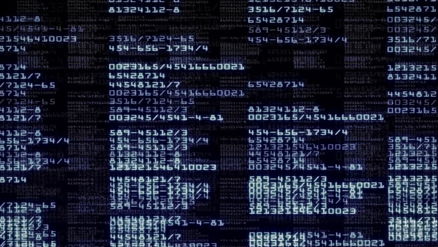 Numbers Technology 6, HD1080 Stock Footage Video 1328245 | Shutterstock