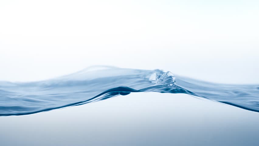 Beautiful Water Surface. Abstract Background With Animation Waving Of ...