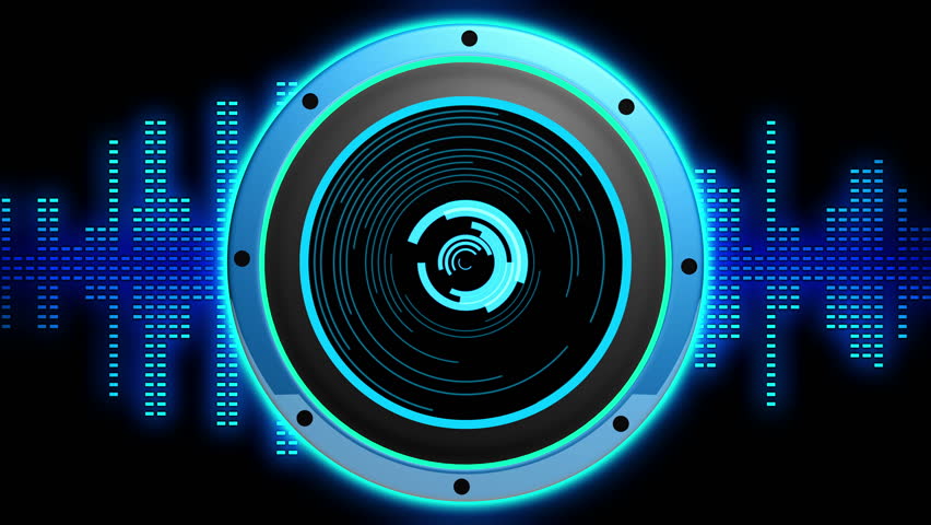 Seamlessly Looping Background Animation Of Low Frequency Drivers And ...