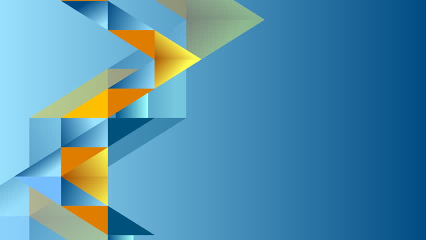 Stock video of bright tech triangles design. video corporate | 11175452 ...