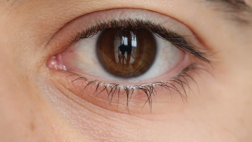 HD: Close Up Of Young Man Opening Eye Wide Stock Footage Video 1165474 ...