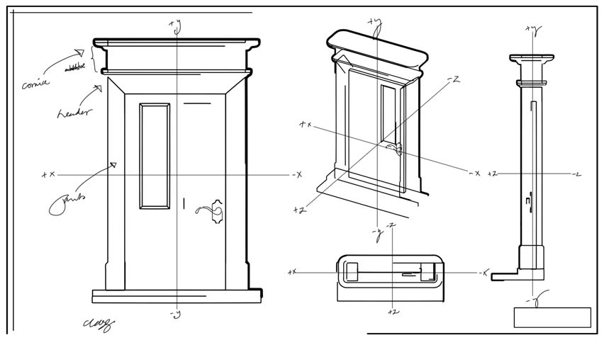 Door Technical Drawing Time Lapse Stockbeeldmateriaal en -video's (100% ...