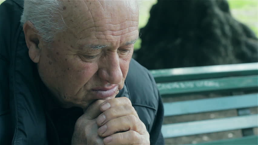 Pensive And Sad Old Man Sitting Alone Near Window Thoughts Thoughtful