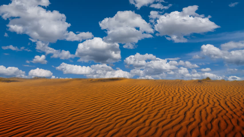 Sandy Desert Scene Stock Footage Video (100% Royalty-free) 12542312 ...