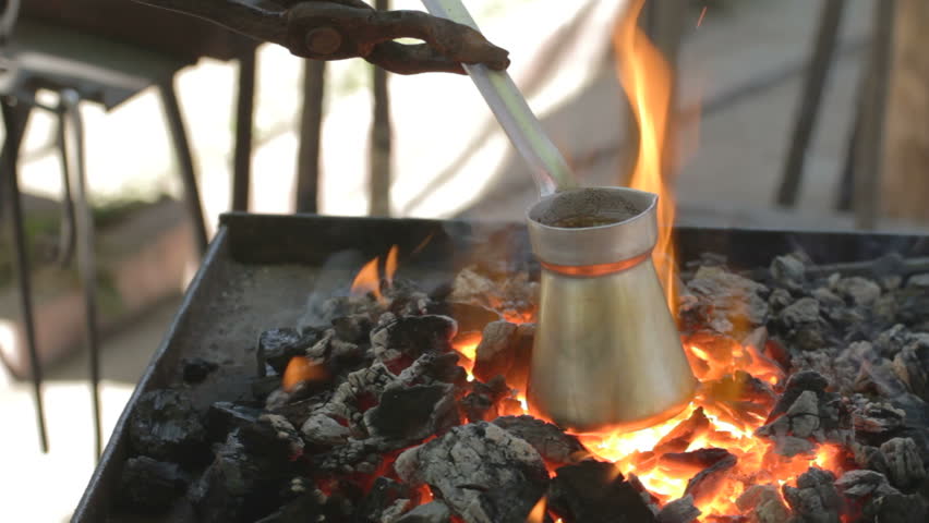Brewing Coffee at the Forge Stock Footage Video (100% Royalty-free ...