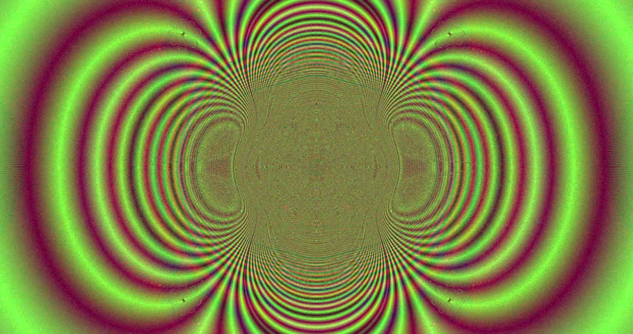 Abstract Radiating Psychedelic Flower Pattern Background Loop Stock ...