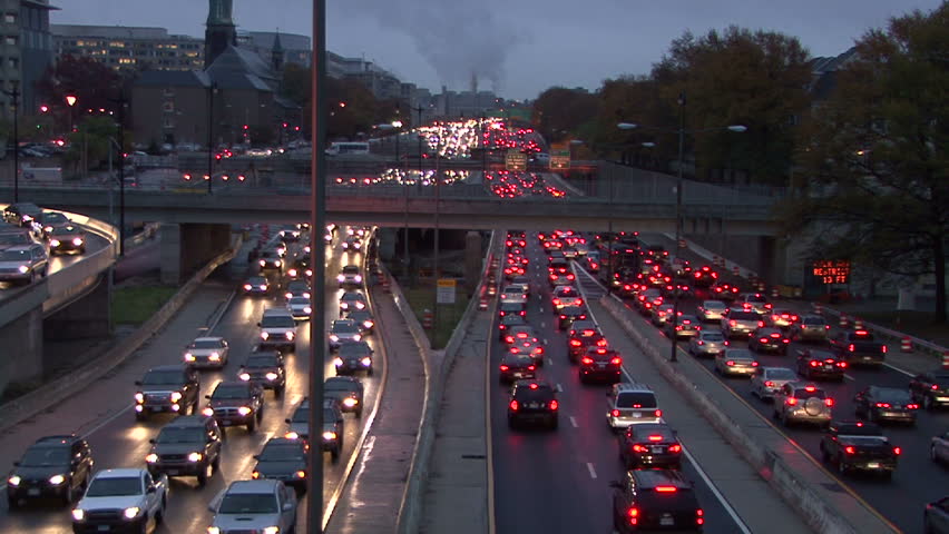 WASHINGTON, D.C. - CIRCA 2010: WASHINGTON, DC Traffic At Night Stock ...