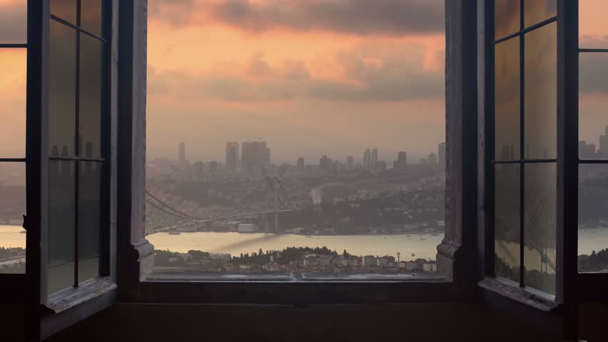 City View Window Stock Footage Video | Shutterstock