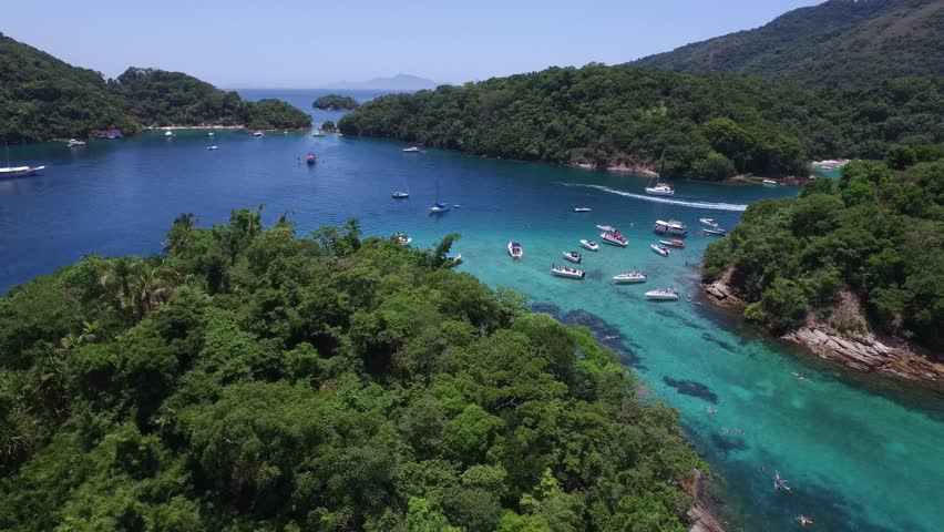 Famous Blue Lake (lagoa Azul) Dive Area, With A Transparent Water And ...