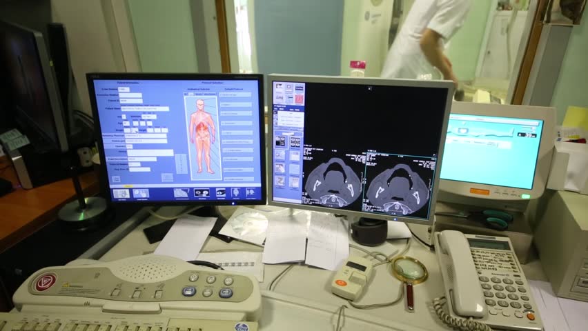 Medical Diagnostic Laboratory With X-ray Equipment Stock Footage Video ...