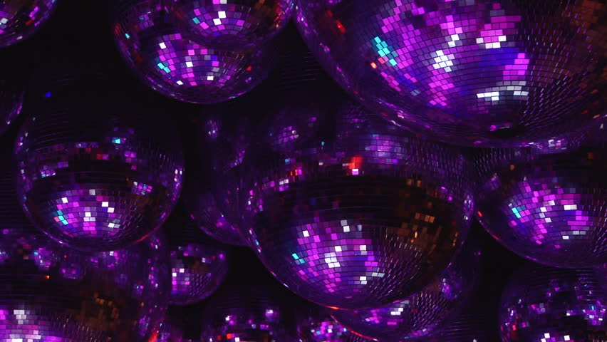 Mirror Balls Reflect Rays of Stock Footage Video (100% Royalty-free ...