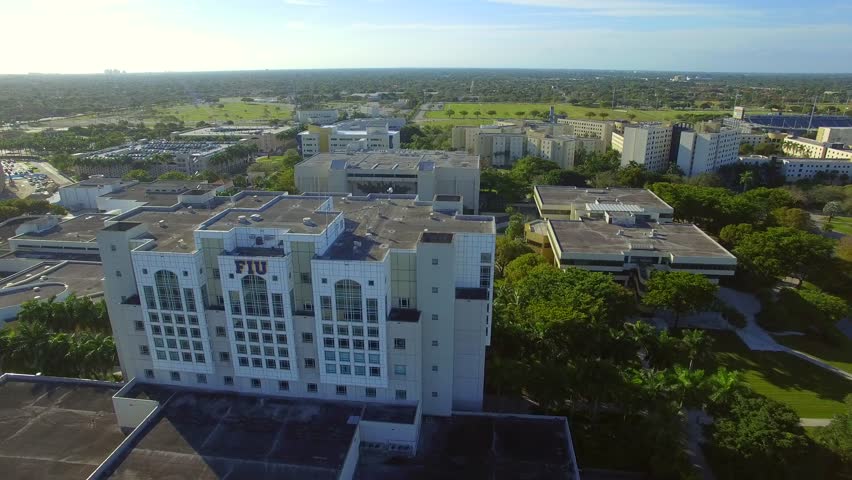 MIAMI - JANUARY 26: Aerial Video Of FIU Florida International ...