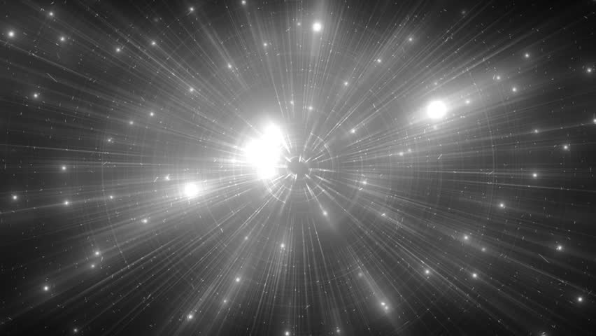 Abstract Silver Background With Rays Sparkles. Animation Grey ...