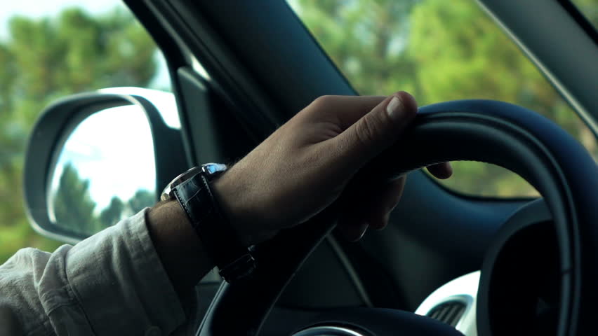 Man Hands Driving Car, Super Stock Footage Video (100% Royalty-free ...