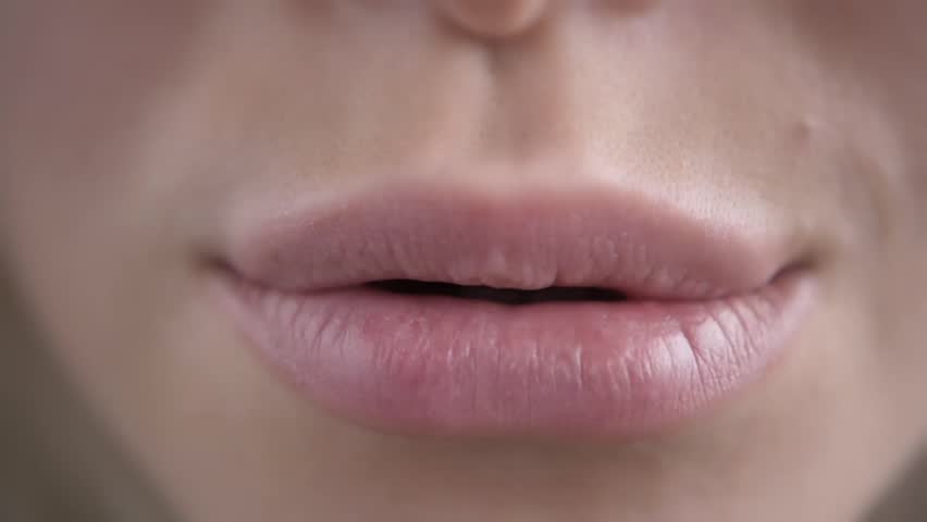 Extreme Close Up of Woman's Sexy Lips için Stok Video Klip | Shutterstock