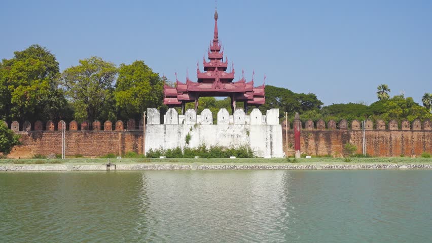 Wall of Fort or Royal Stock Footage Video (100% Royalty-free) 16550722 ...