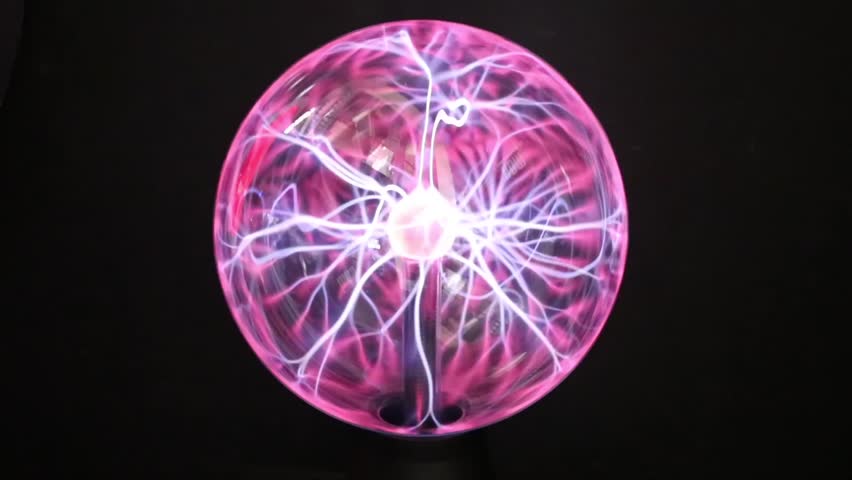Stock video of plasma ball - a transparent sphere | 16693252 | Shutterstock