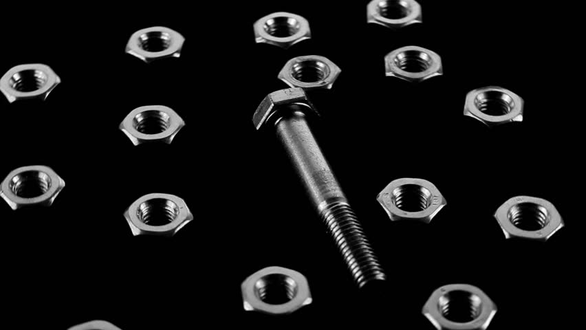 Loop Rotating Fasteners Stock Footage Video (100% Royalty-free) 1742272 ...