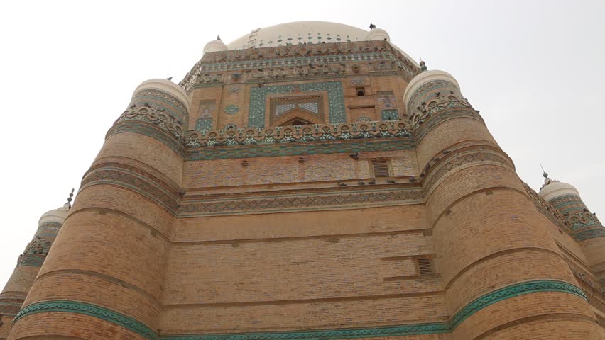 MULTAN, PAKISTAN - JUNE 17, 2016: View Of Tomb Of Shah Rukn-e-Alam In ...