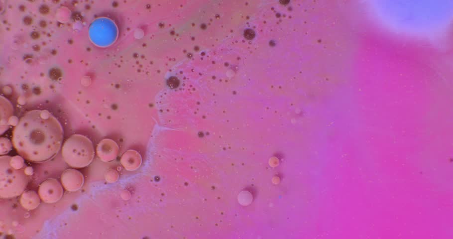 Color Drop Falling In Water Creating A Color Spread. Isolated On White ...