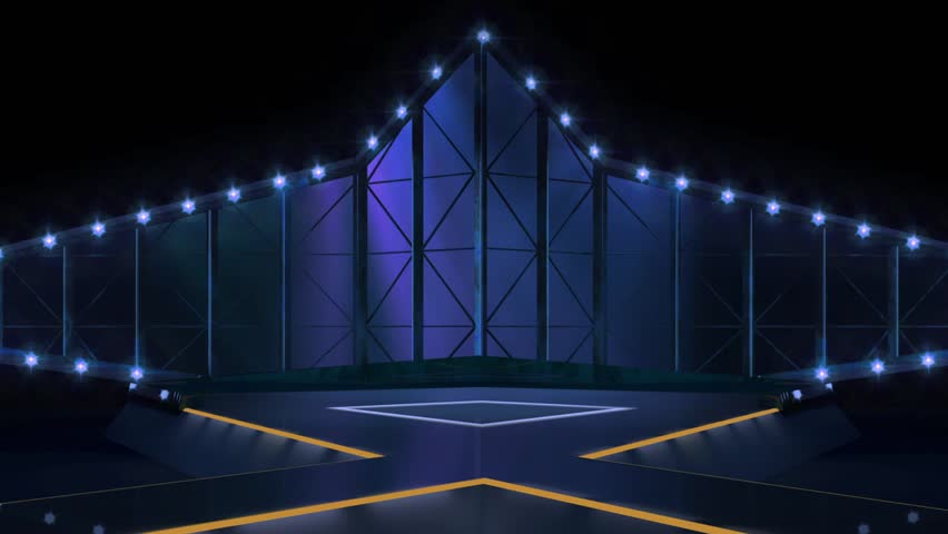Wrestling Ring / Boxing Ring Background Animation Arkivvideoopptak ...