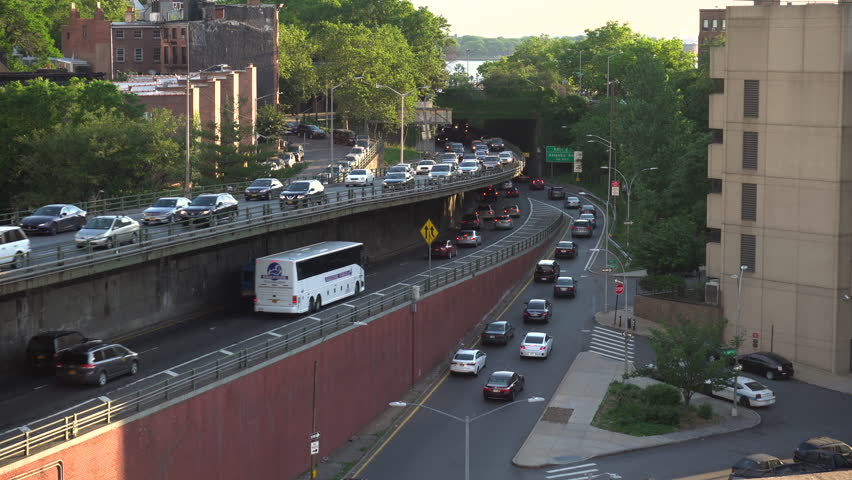 Cinemagraph - Heavy Traffic On The Brooklyn Queens Expressway BQE ...