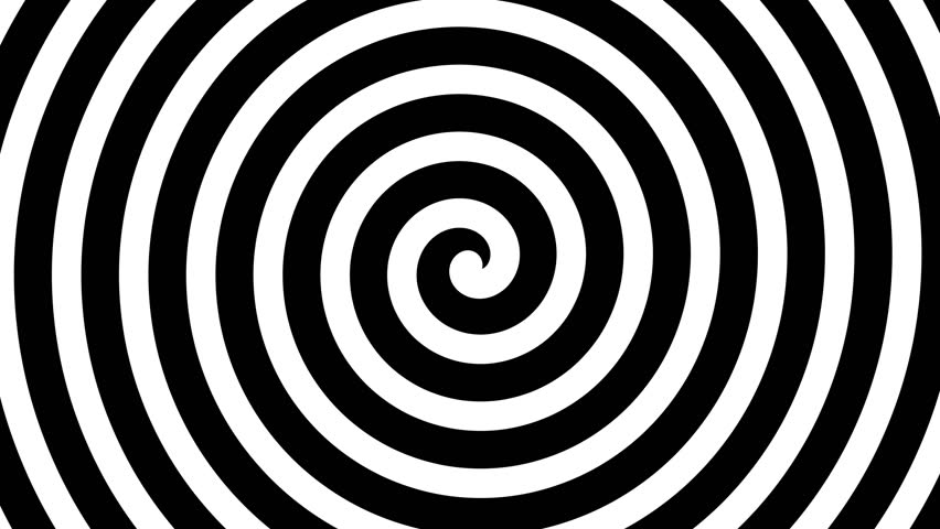 Black And White Hypnosis Circle (seamless Loop) HD 1080p Stockfootage ...