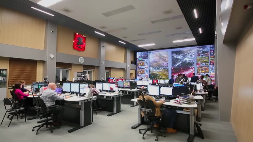 MOSCOW, RUSSIA - MAR 5, 2013: Employees Work At Tables With Computers ...