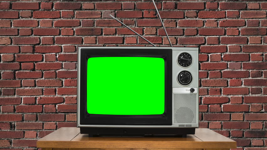 01568 Exhibition Of Old Retro Color Tv Sets With Antenna Stock Footage ...